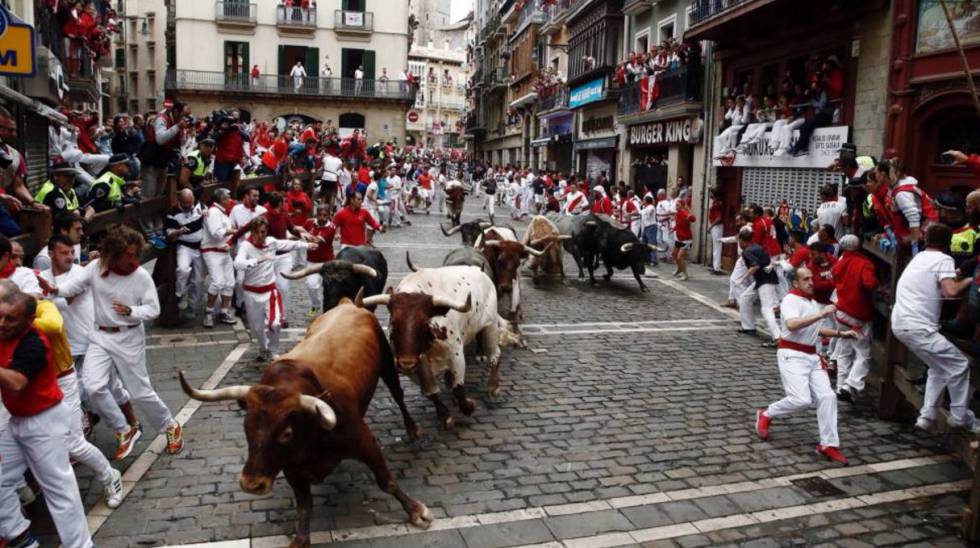 San Fermín 2017: los encierros en directo en EL PAÍS | Cultura | EL PAÍS