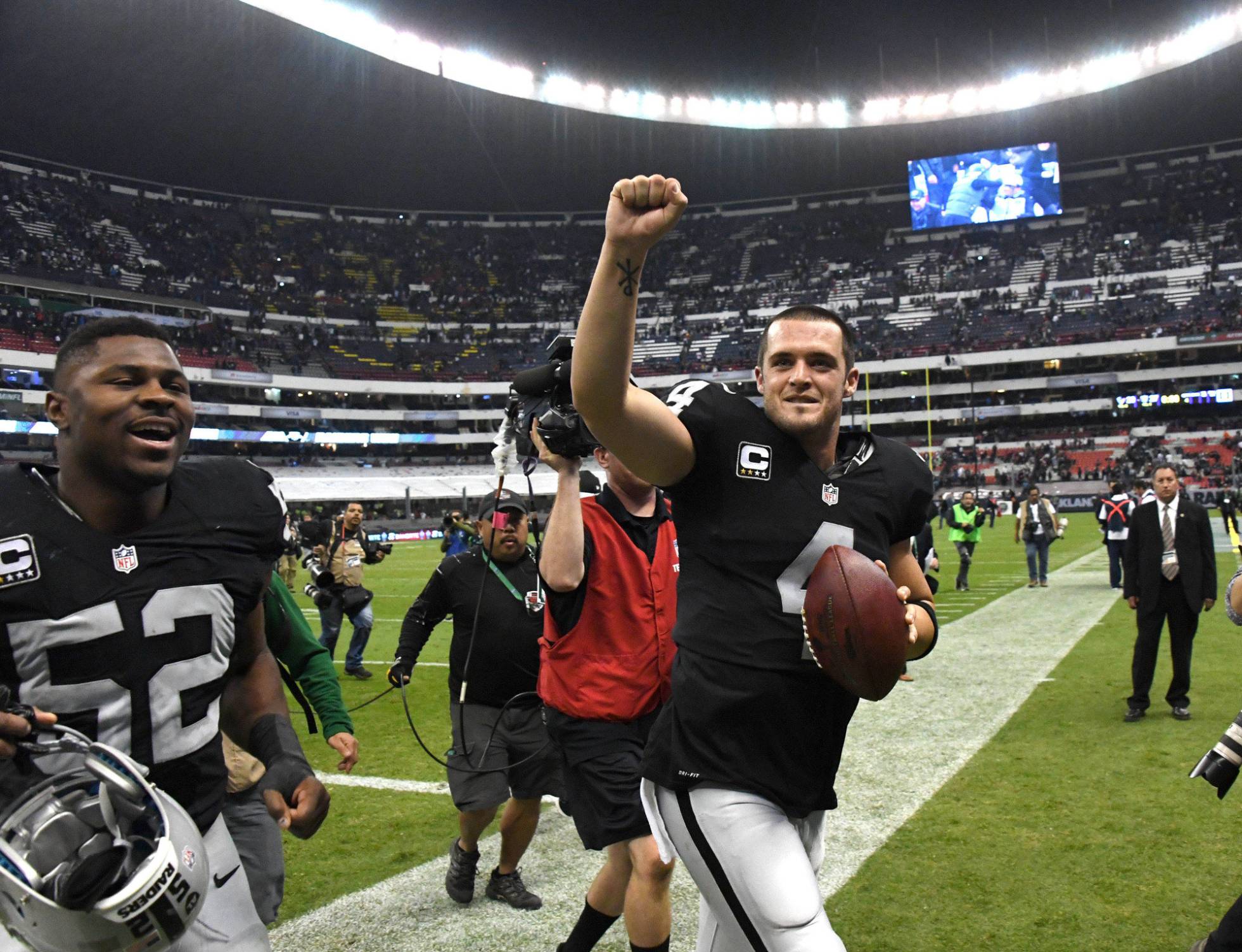 NFL México: Los Raiders triunfan 27-20 sobre los Texans | Deportes | EL ...