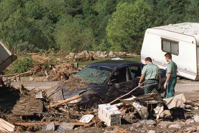 Los afectados de la riada de Biescas no han cobrado las indemnizaciones ...