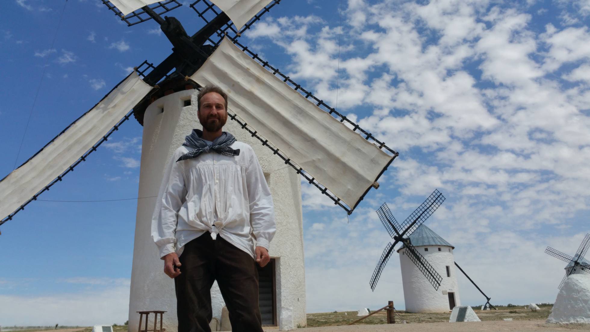 El ingenioso molinero hipster que repara los molinos de Don Quijote ...