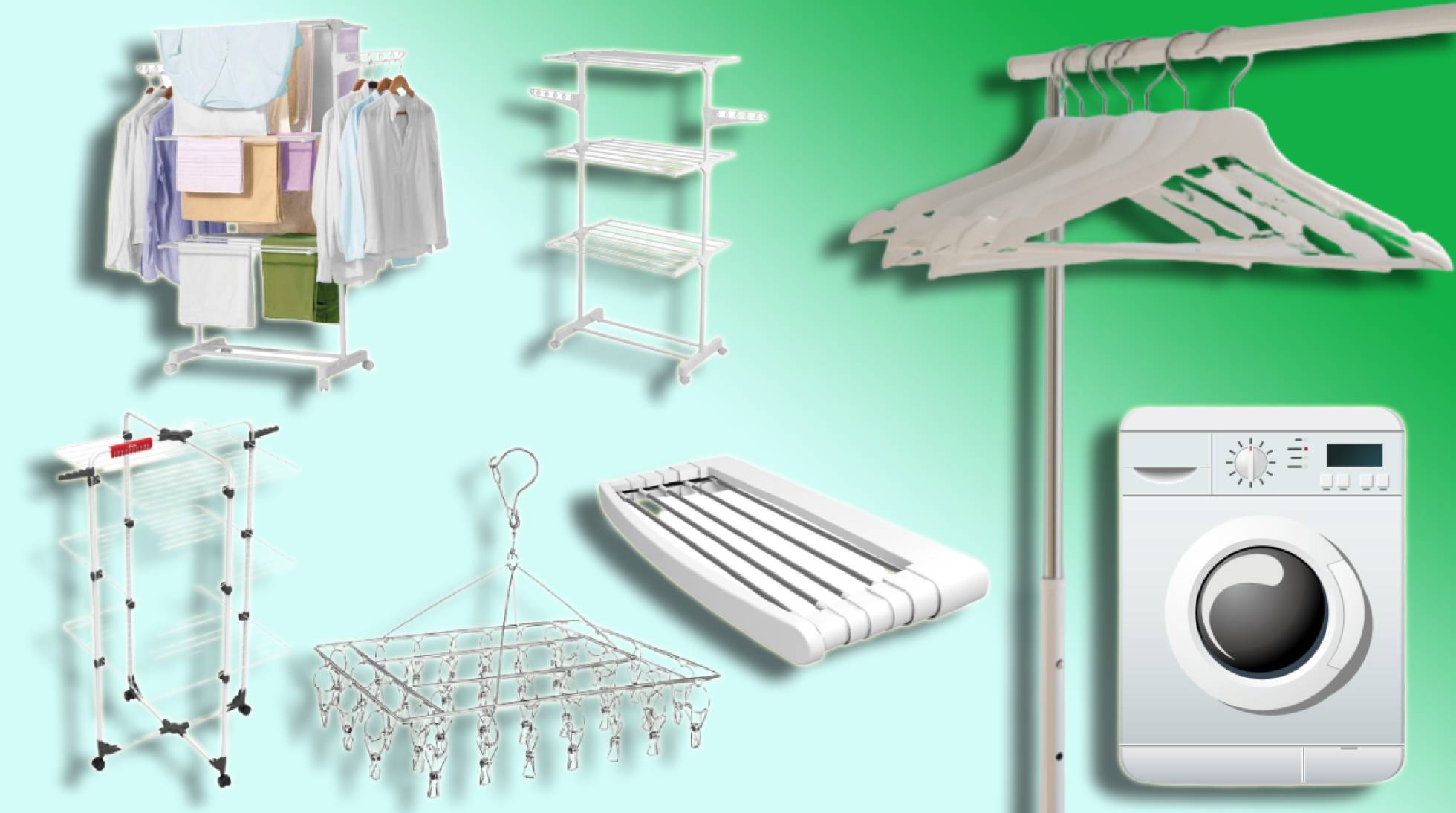 15 artículos para tender la ropa en casa y ahorrar espacio | Escaparate ...