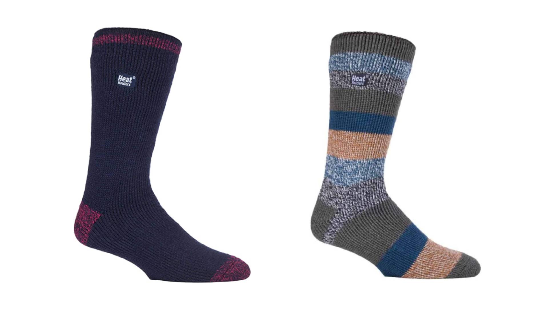 Protege los pies del frío con estos calcetines térmicos para hombre ...