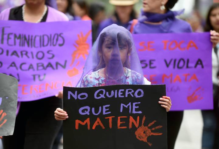 Día de la Mujer 2017: Miles de mexicanas marchan contra el feminicidio | Internacional | EL PAÍS