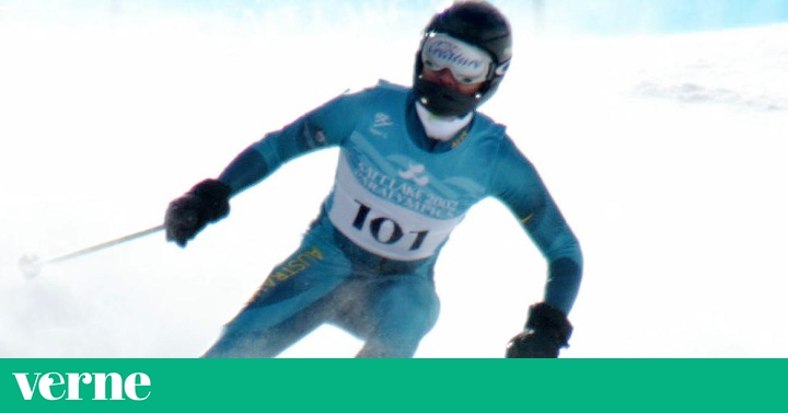 Así logran los esquiadores invidentes lanzarse colina abajo o disparar ...