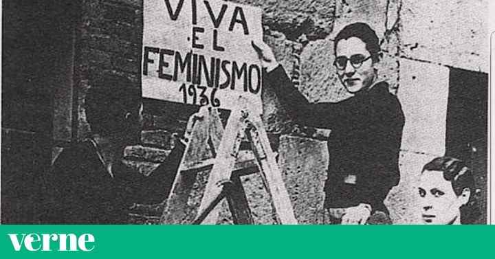 8M: “Viva el feminismo”: la foto de María Telo, la abogada que luchó ...